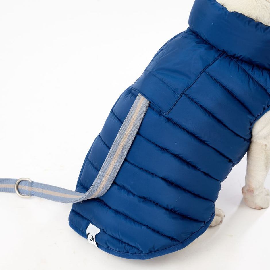 Dog Puffer Jacket - Winterproof Reversible Puffer Jacket - Snoot Style